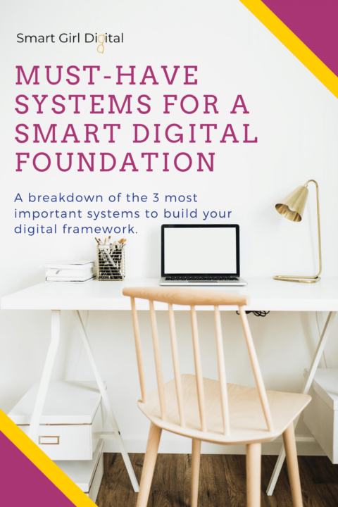 Must-Have Systems for a Smart Digital Foundation - Smart Girl Digital